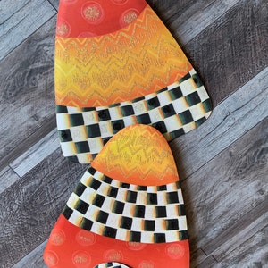 Candy Corn, Elegant Candy Corn Stack, the Round Top Collection, Metal ...