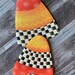 Candy Corn Elegant Candy Corn Stack the Round Top - Etsy