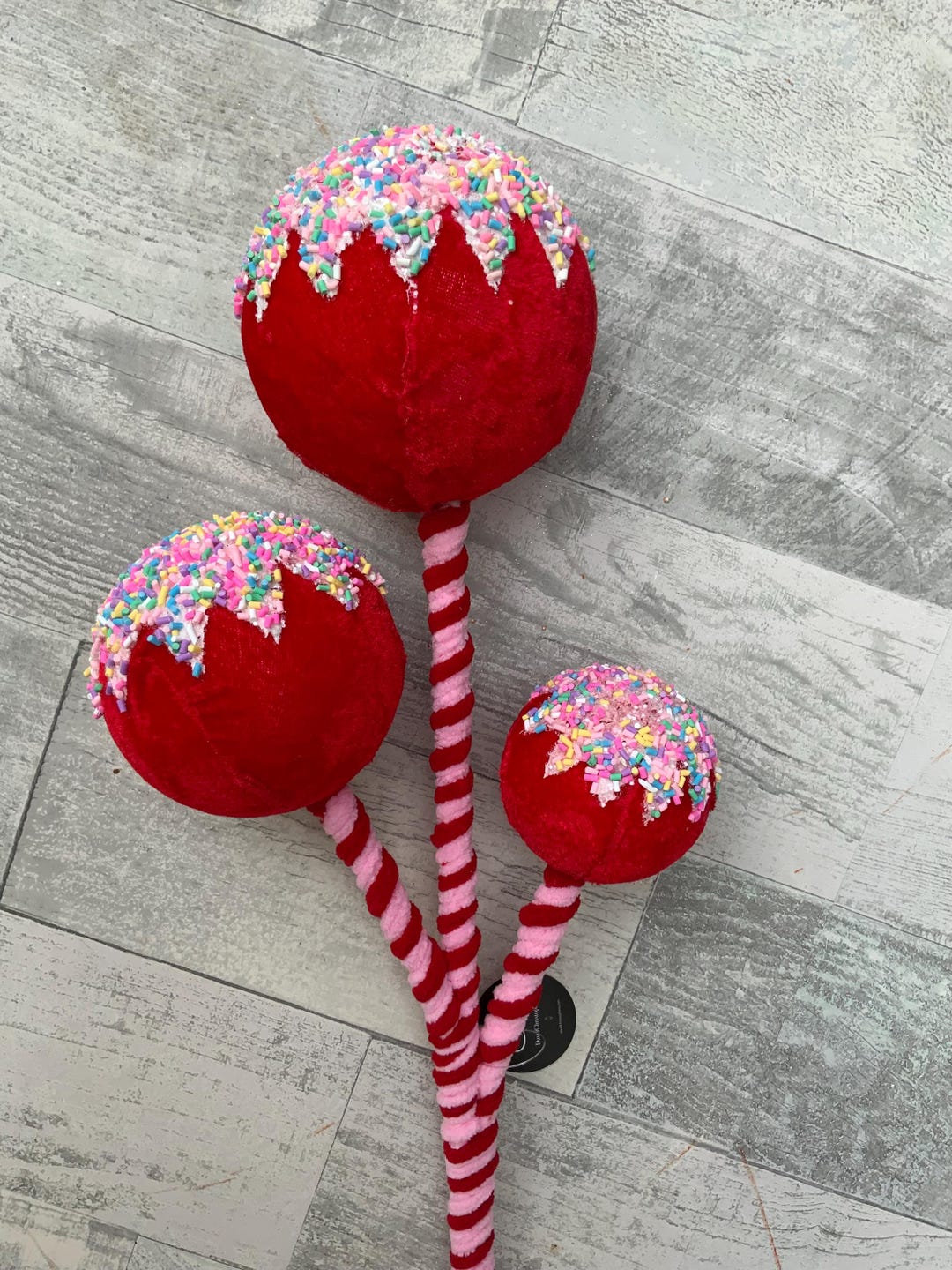 Red & Pink, Jumbo Cherry Spray, Candied Cherry, Candy, Sweets, Spray ...