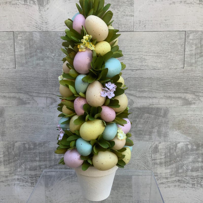 Easter Egg Topiary Tree - Etsy