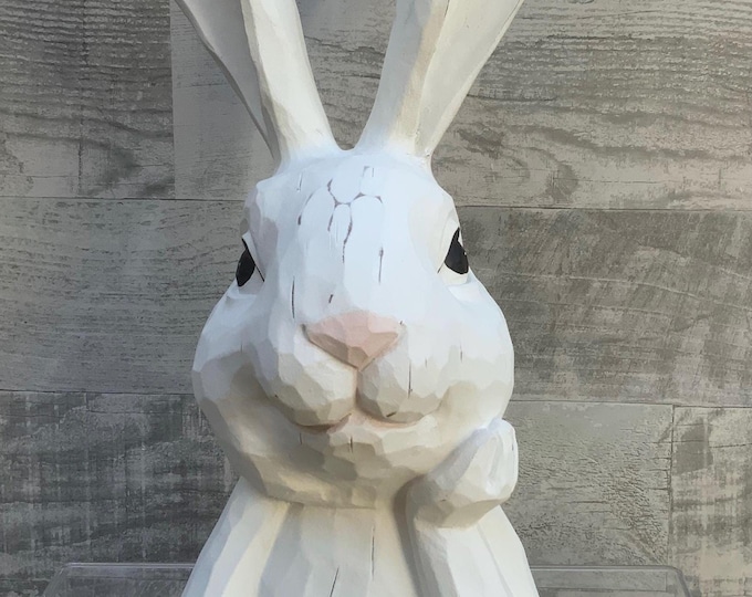 Rabbit, Thinking, Thinking Rabbit, Designer, Raz, 15.5” - Etsy
