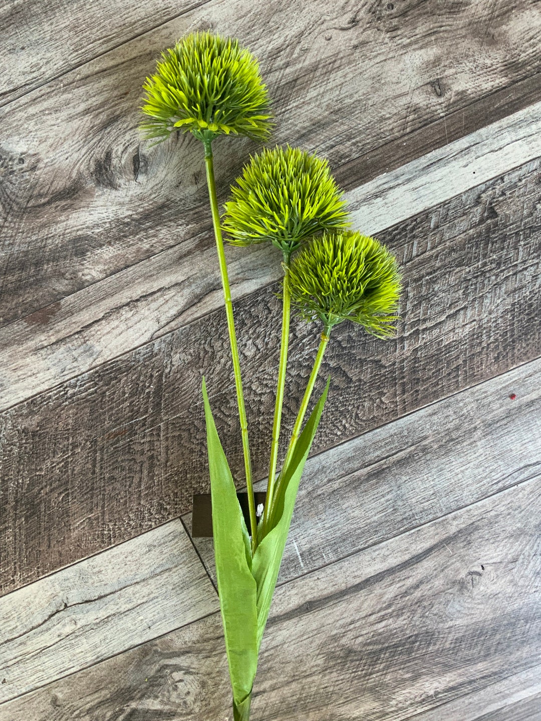 Green Flower Stem, Green Ball, Green Ball Flower Stem, 26” - Etsy