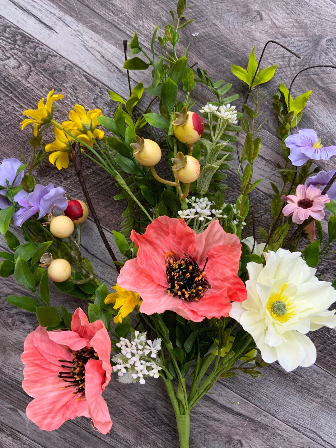 Poppy, Poppy Berry Bush, Floral, Filler Bush, Floral Filler, Floral ...