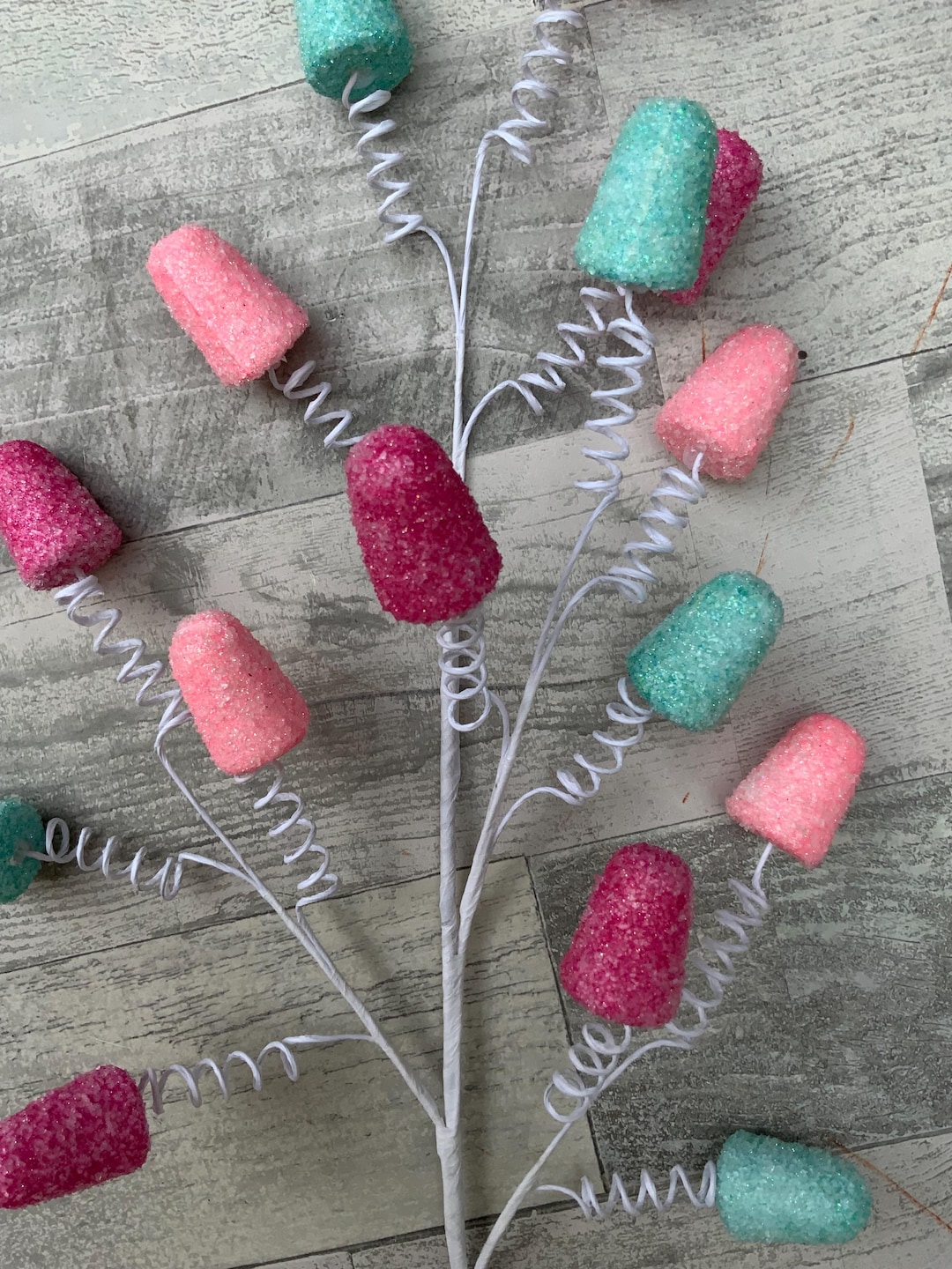 Gumdrop Spray: Whimsical Candy Stem, 30” - Etsy