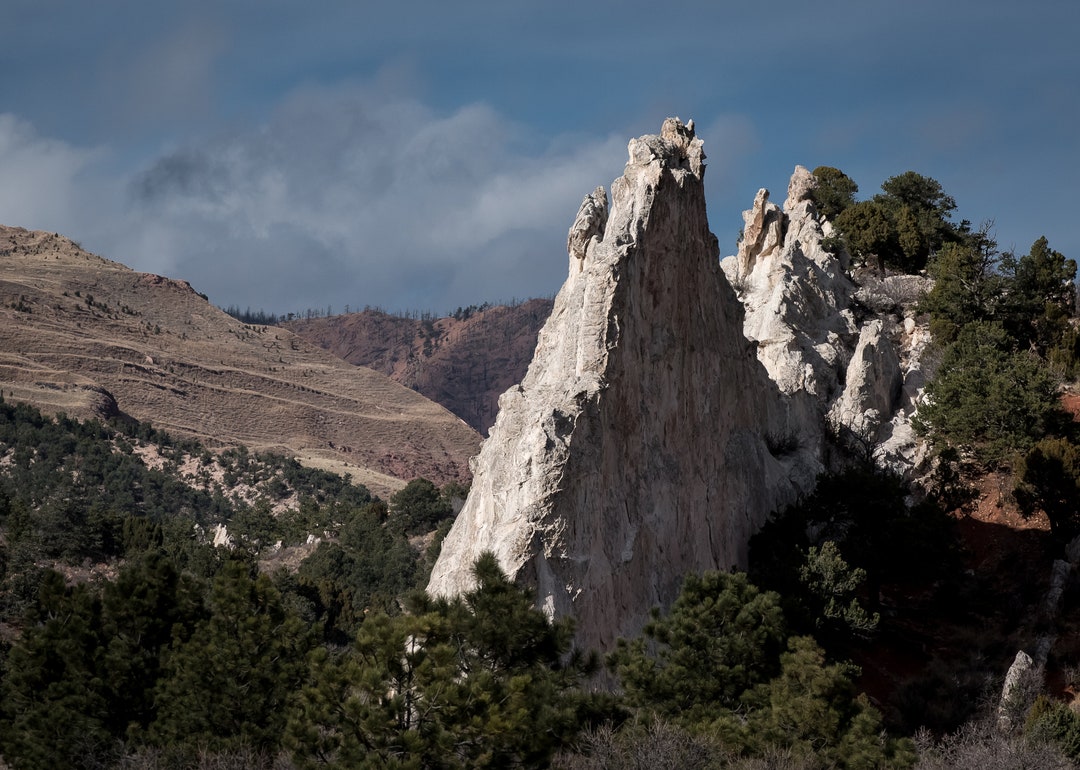White Rock in Garden of the Gods, Colorado Springs, Landscape - Etsy