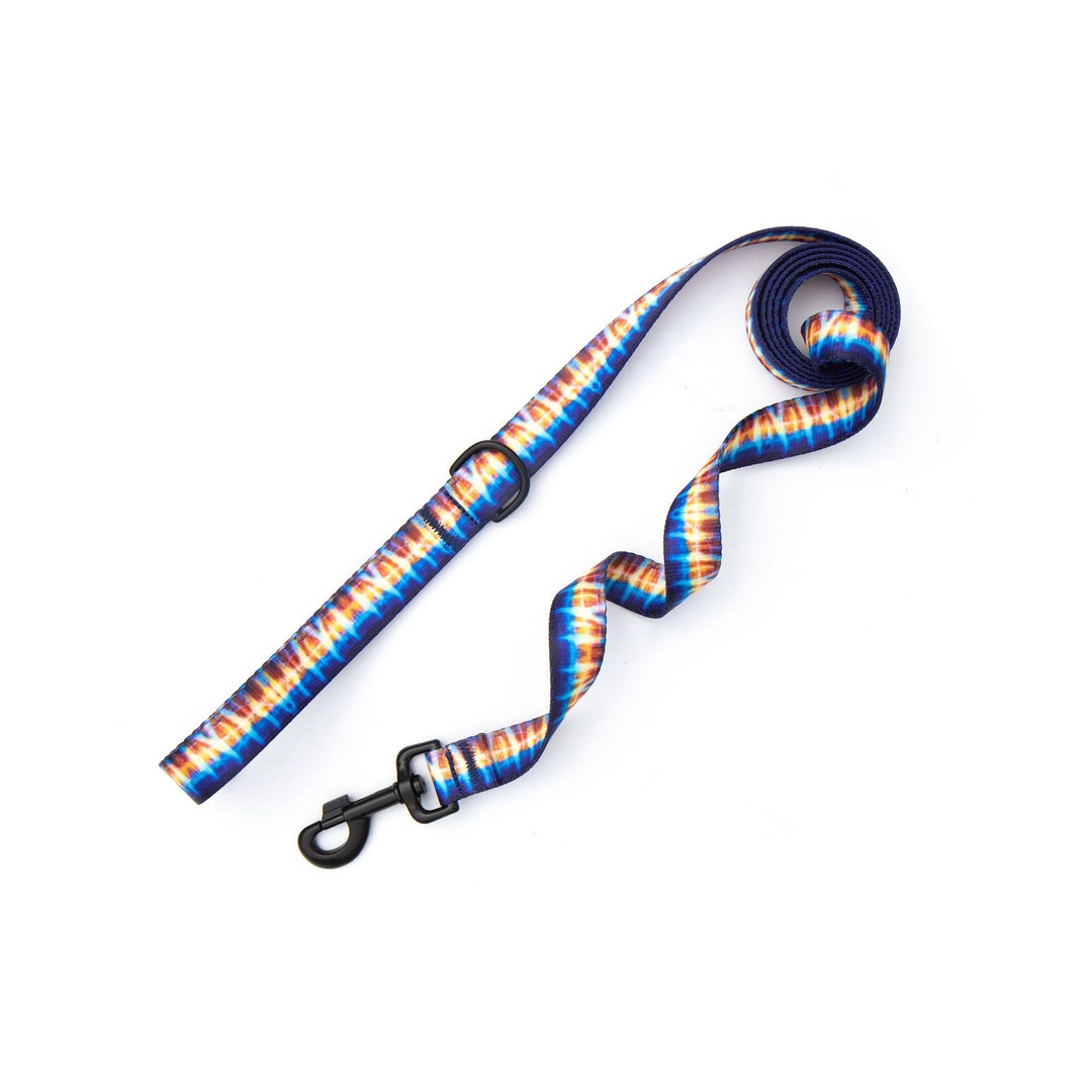 Wahoo Dog Leash Fish Dog Lead Black Metal or Stainless Steel Hardware ...