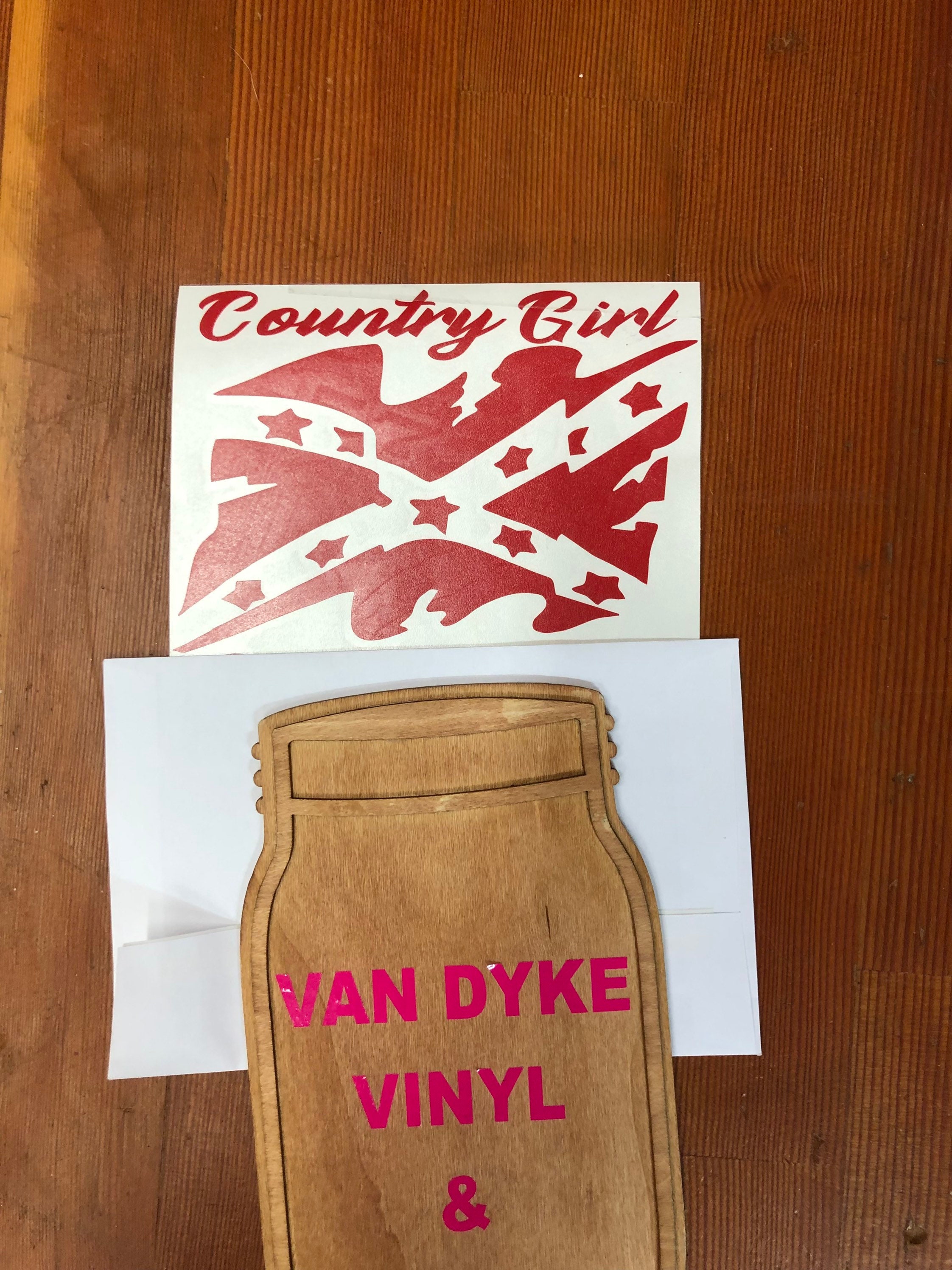 Country Boy Girl Flag Stars Sticker Vinyl Car Window Bumper Decal - Etsy