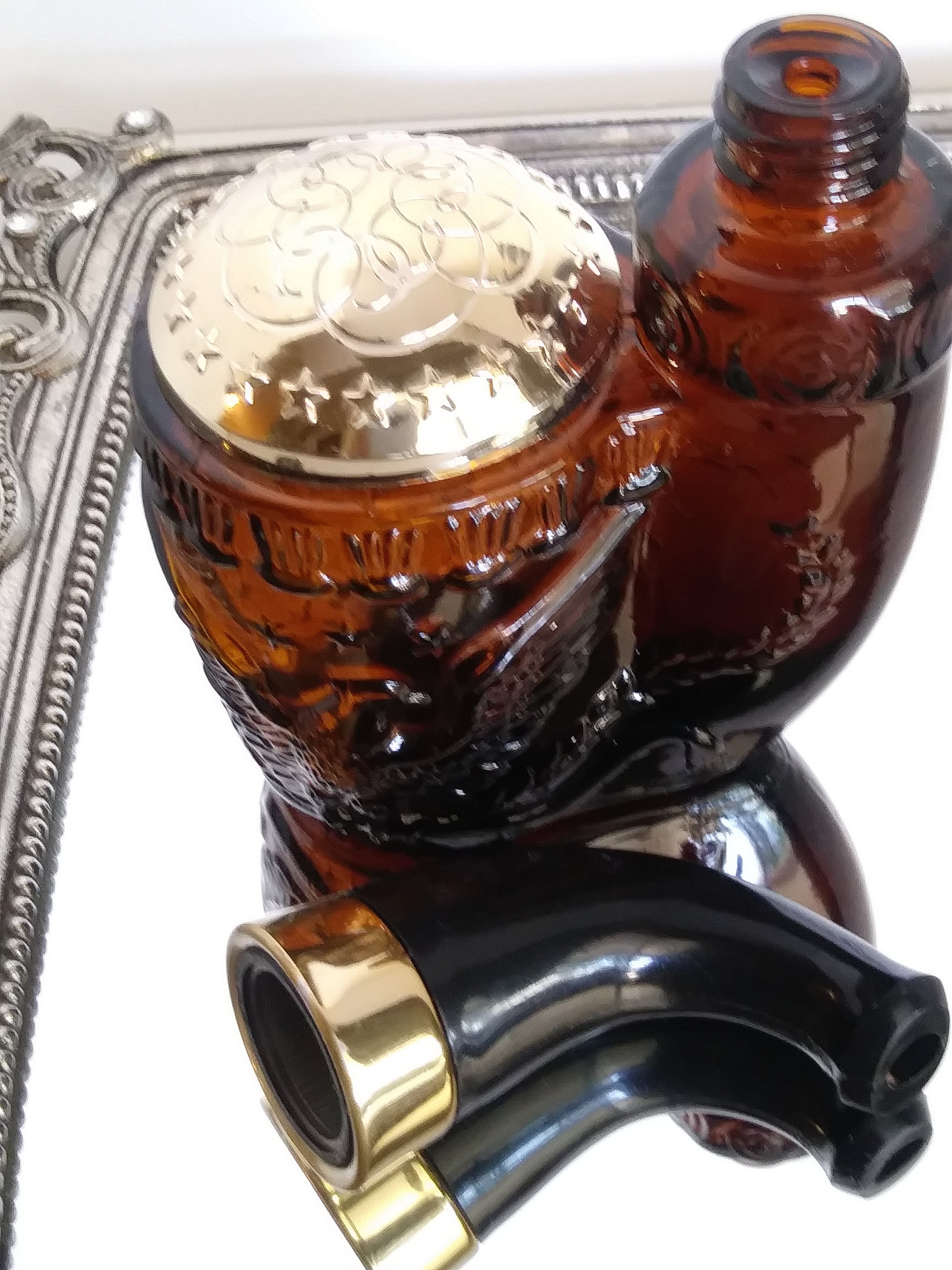 Vintage Avon American Eagle Pipe Wild Country Cologne Bottle - Etsy