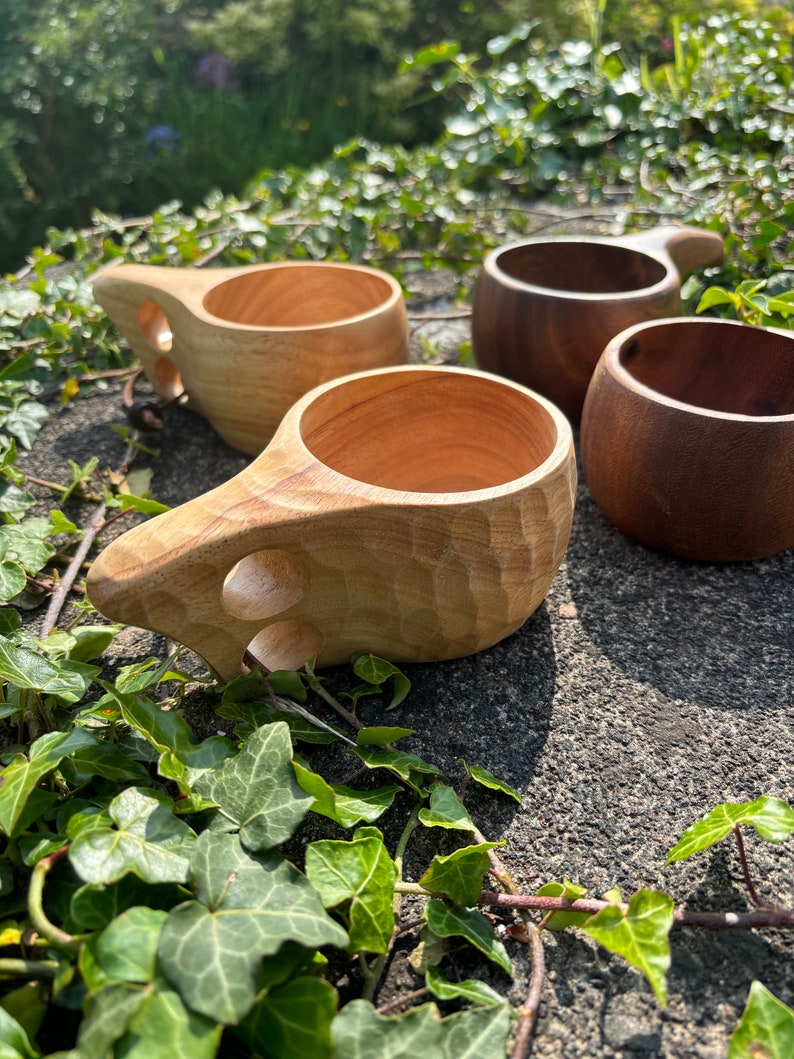 Kuksa, Nordic Wooden Mug - Birch - Etsy