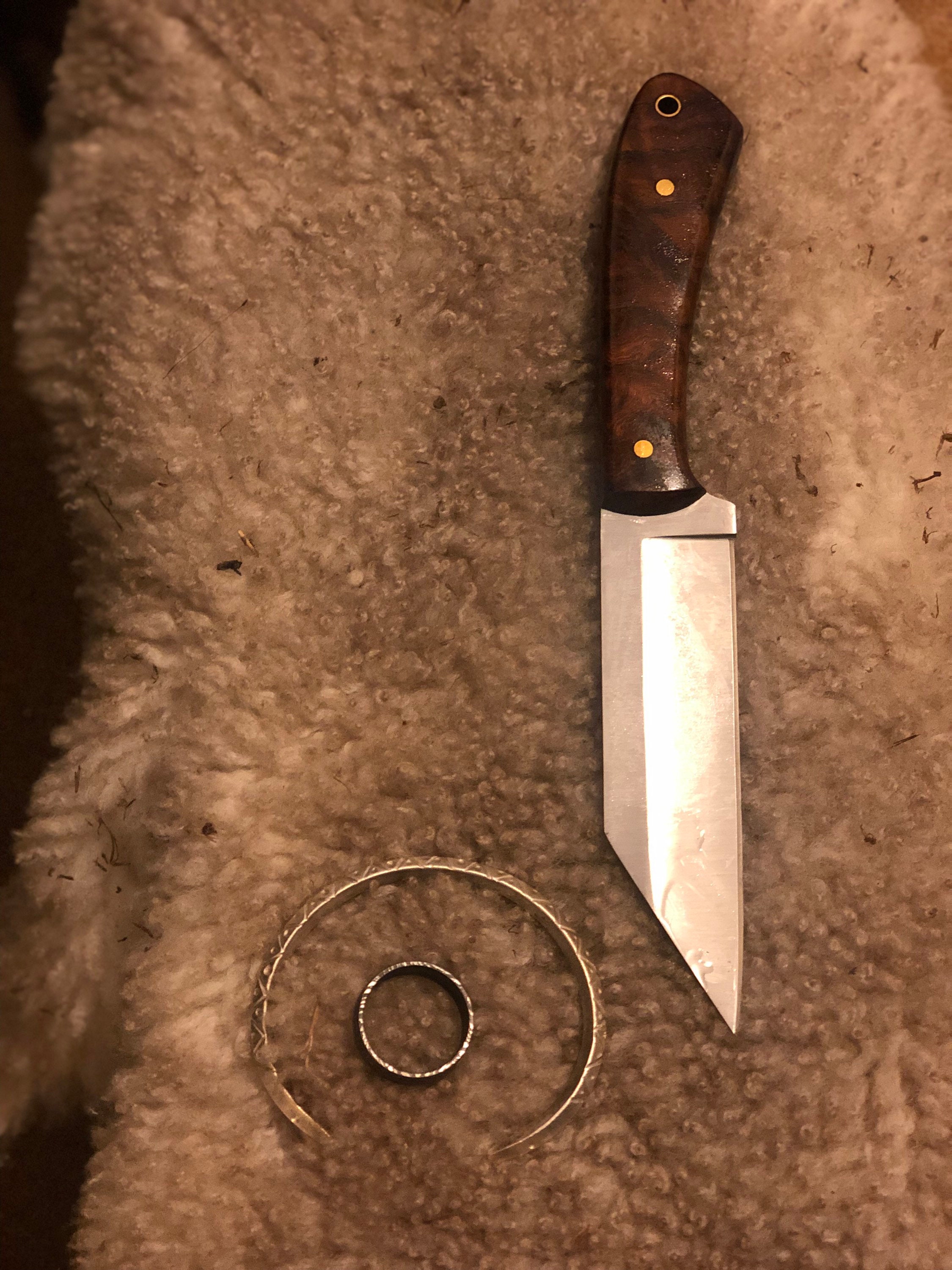 Modern Seax Camp Knife - Etsy