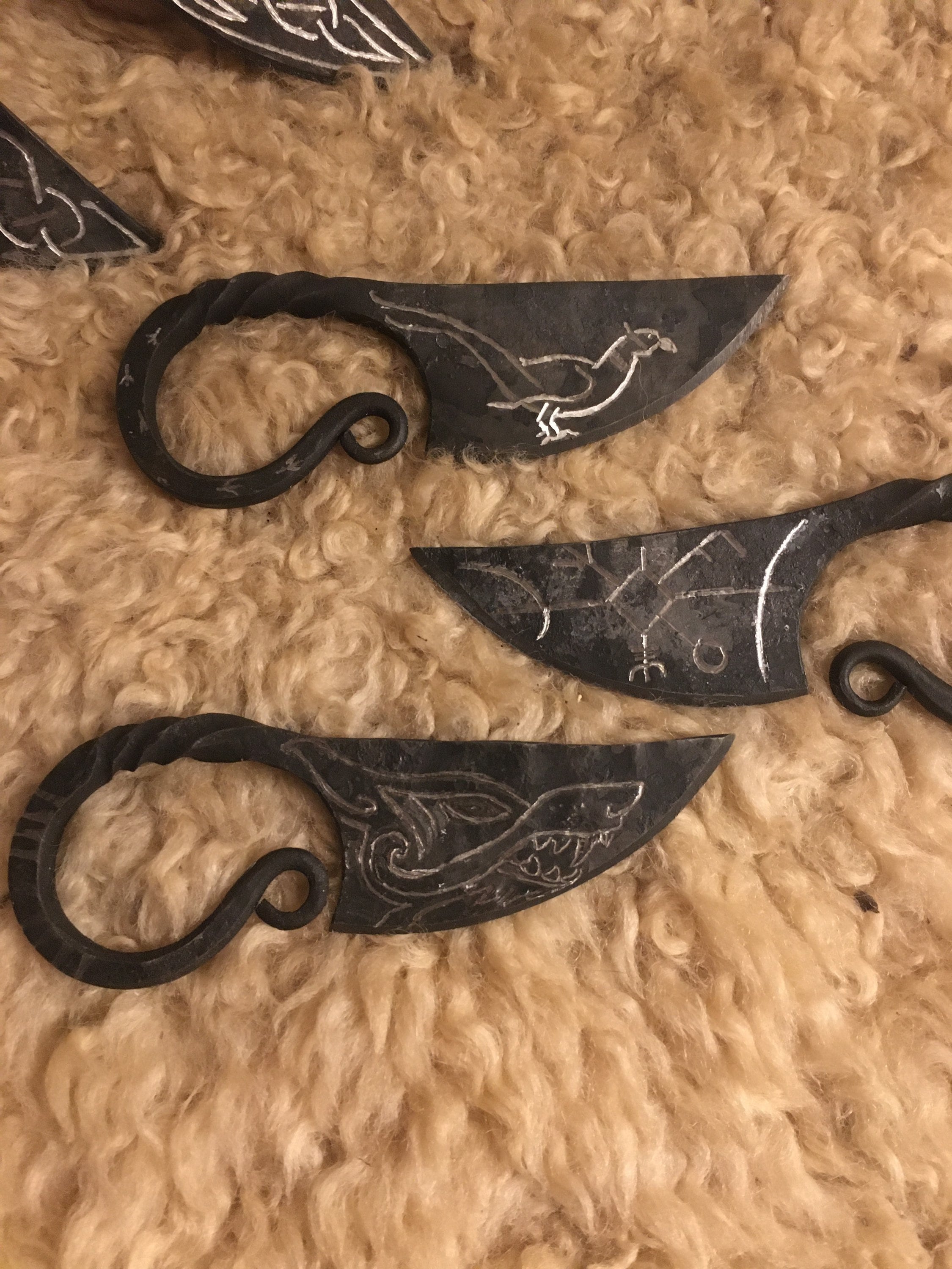 Dragons Tooth Neck Knife Foraging Tool - Etsy UK