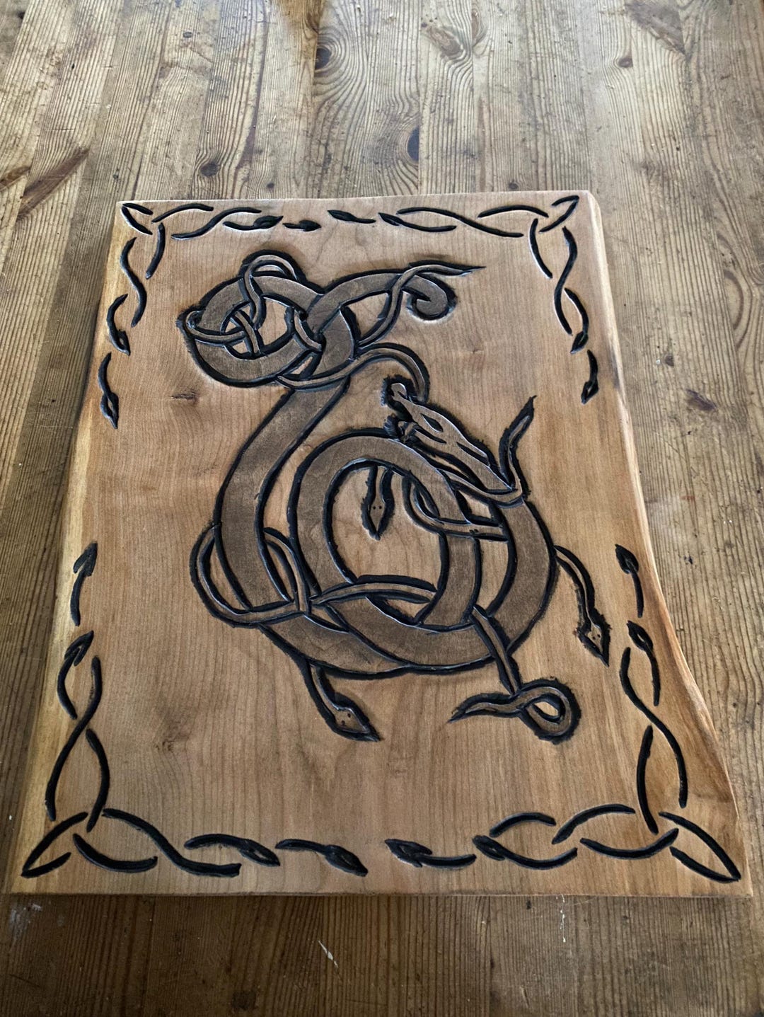 Viking Chopping Board or Medieval Serving Platter! - Etsy