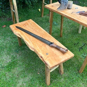Medieval Benches & Tables. Viking Furniture Anglo Saxon - Etsy