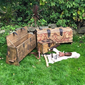 Viking Sea Chest - Oseberg 178 Style - Etsy