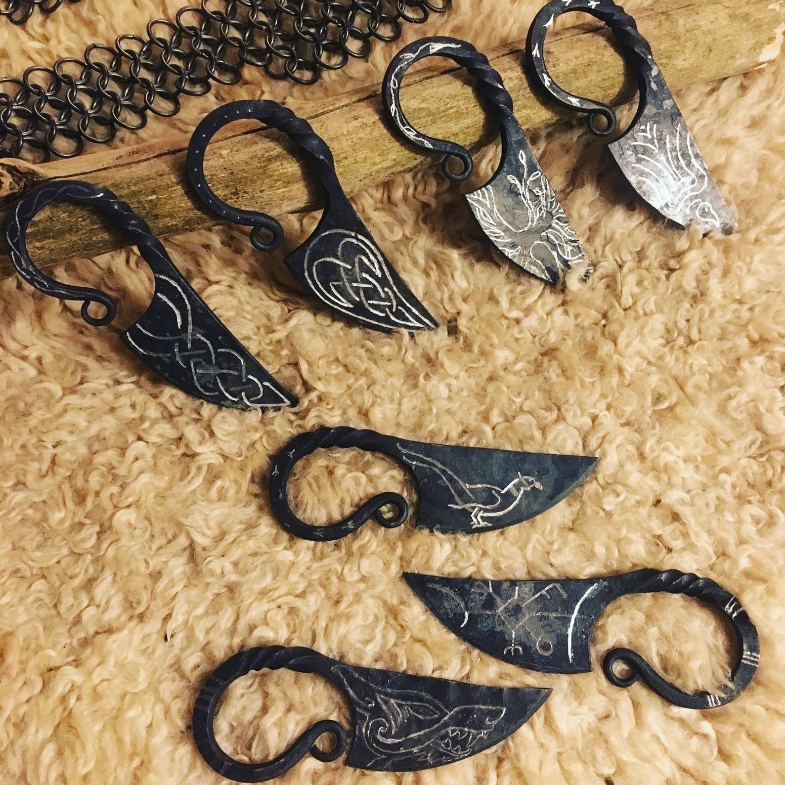 Dragons Tooth Neck Knife Foraging Tool - Etsy