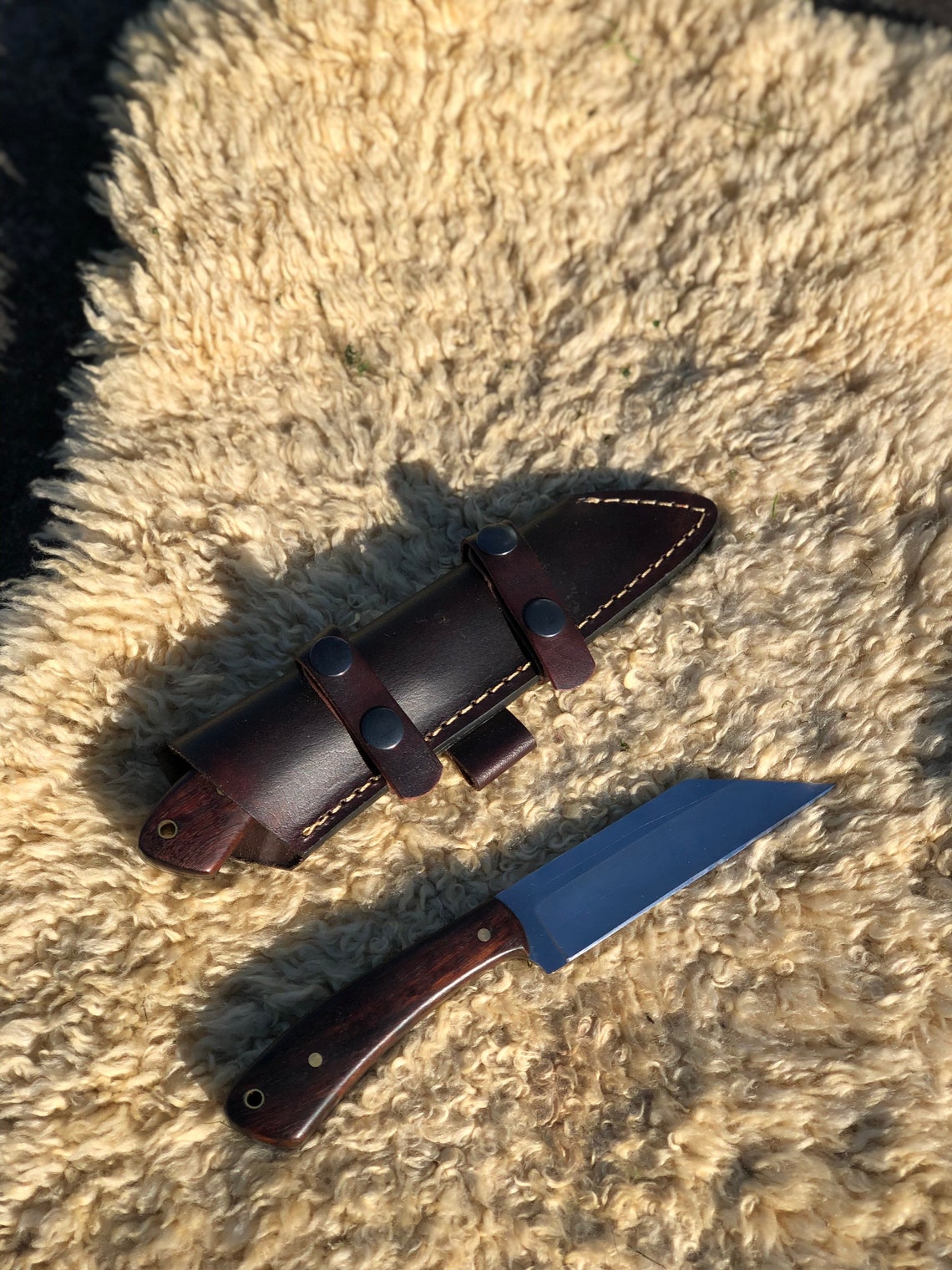 Modern Seax Camp Knife - Etsy