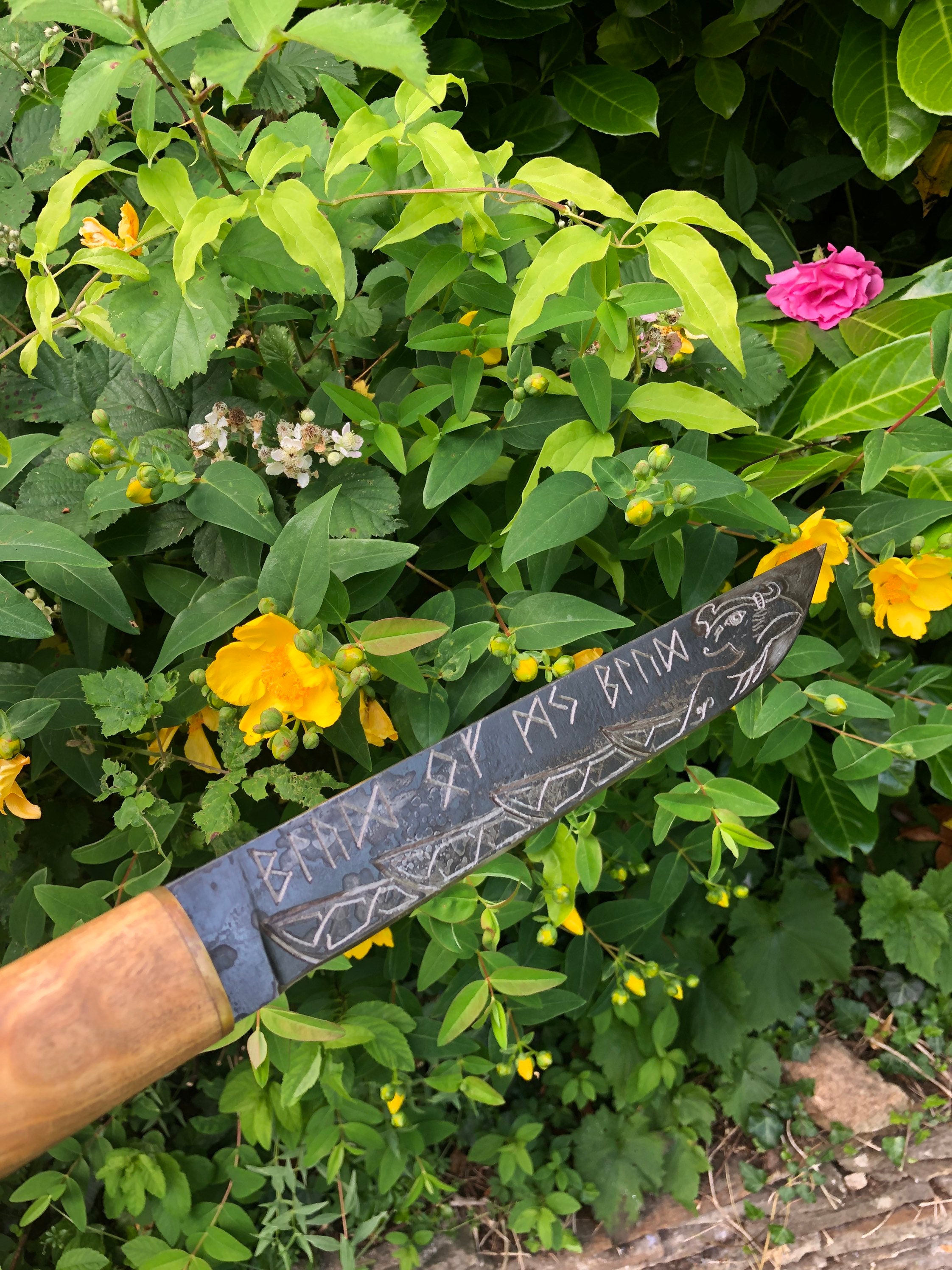 Viking Seax Sax Camp Knife - Etsy