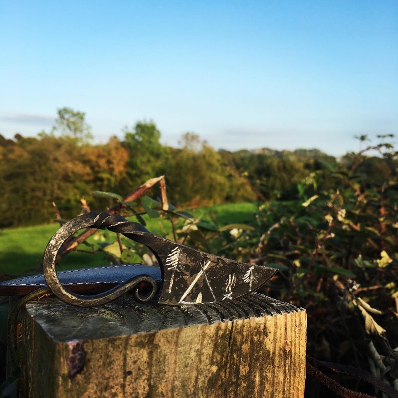 Dragons Tooth Neck Knife Foraging Tool - Etsy