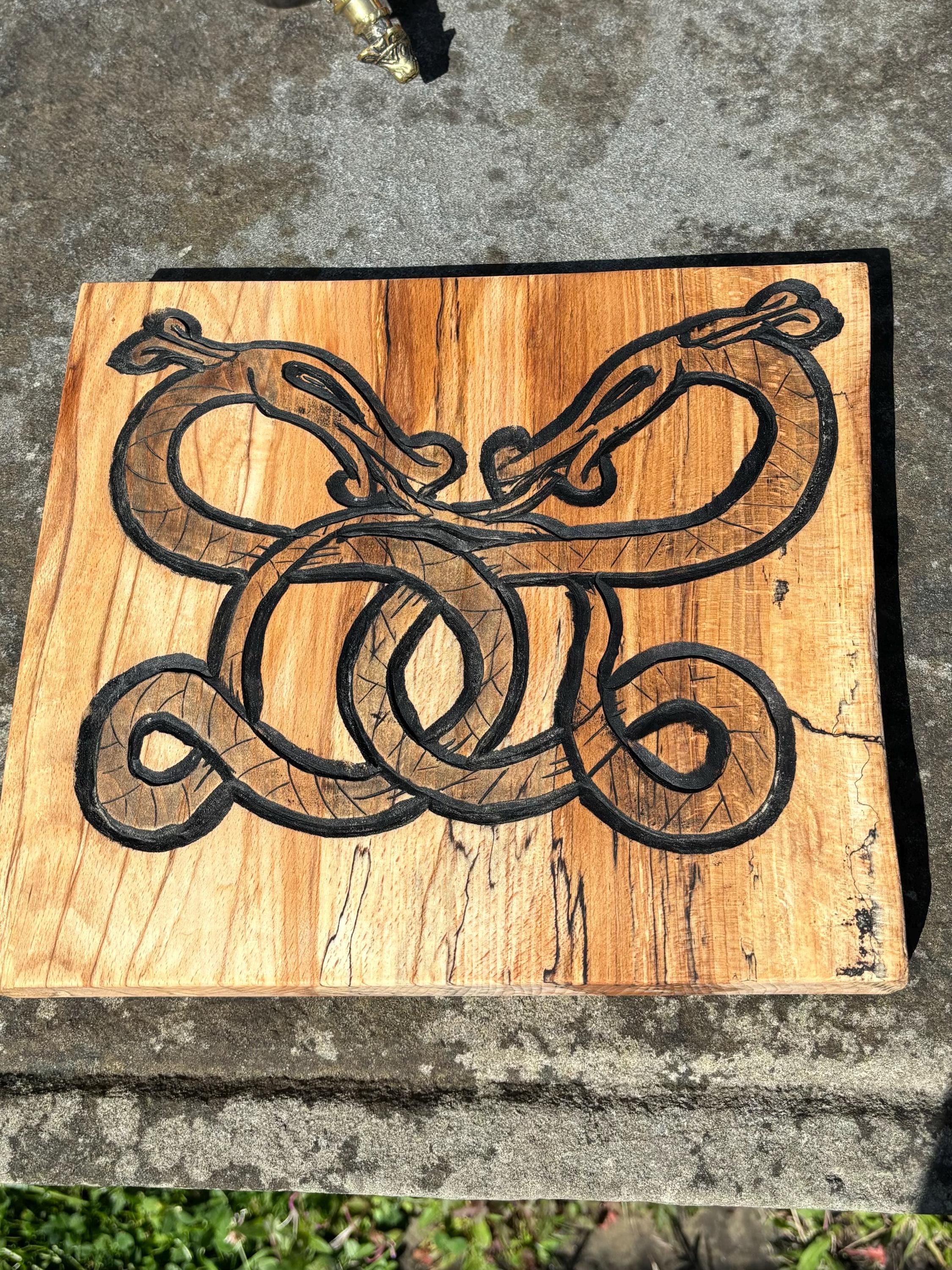 Viking Chopping Board or Medieval Serving Platter! - Etsy