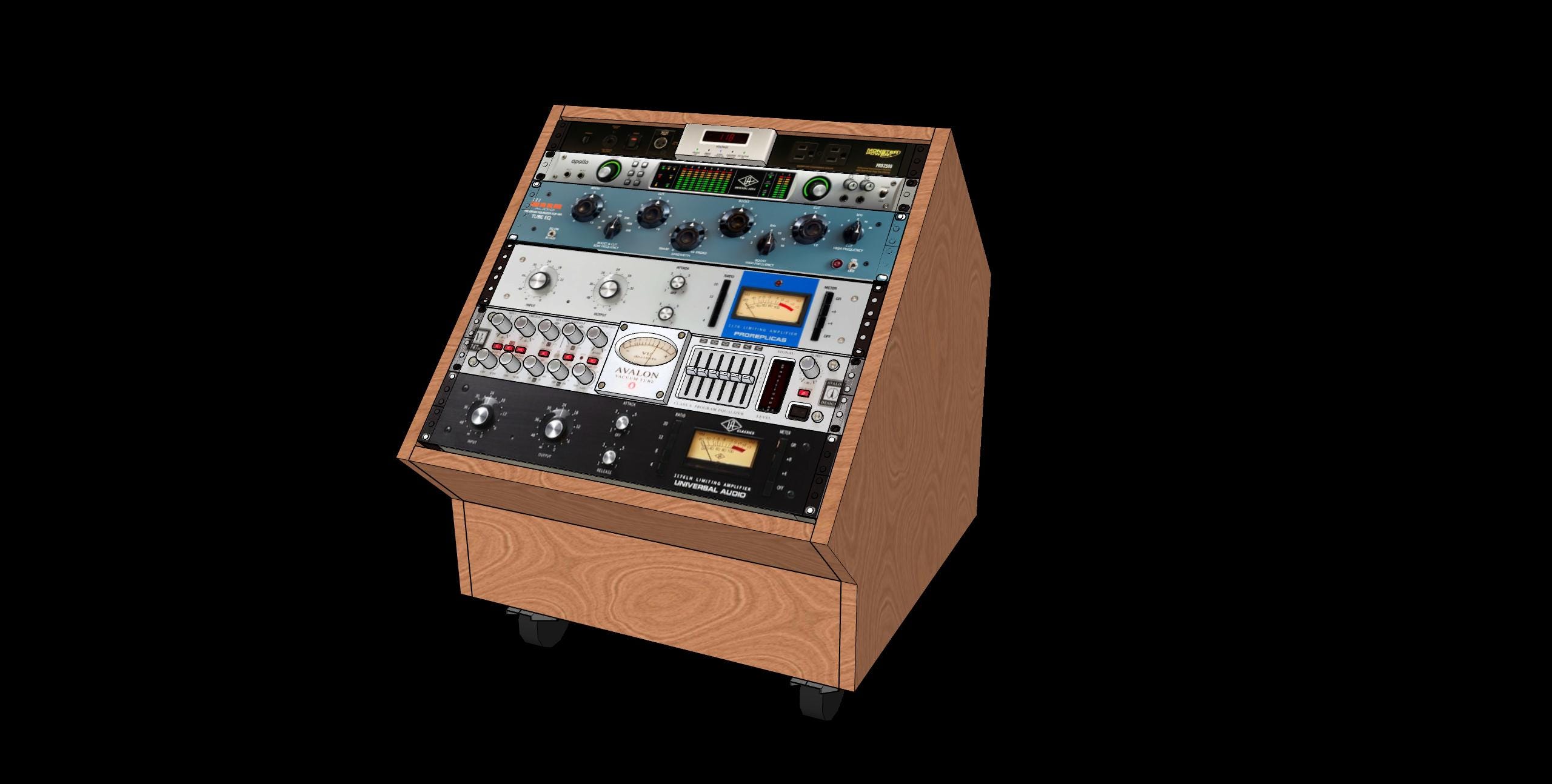 10U Slanted Rack DIY Build Guide - Etsy