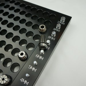 ER16 VM10UP Collet Rack With Sizing Post - Etsy