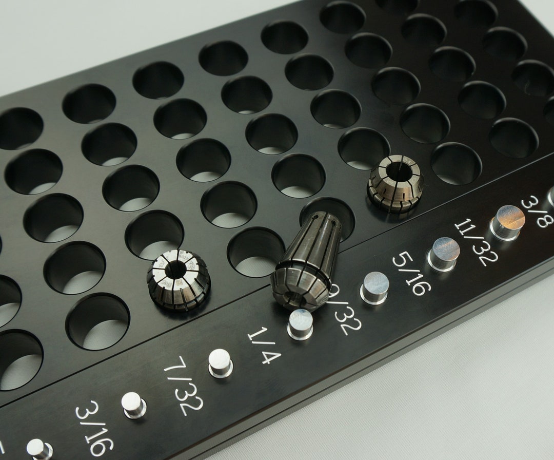 ER16 VI5UP Collet Rack With Sizing Post - Etsy