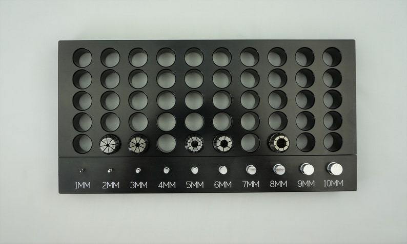 ER16 HM5UP Collet Rack With Sizing Post - Etsy