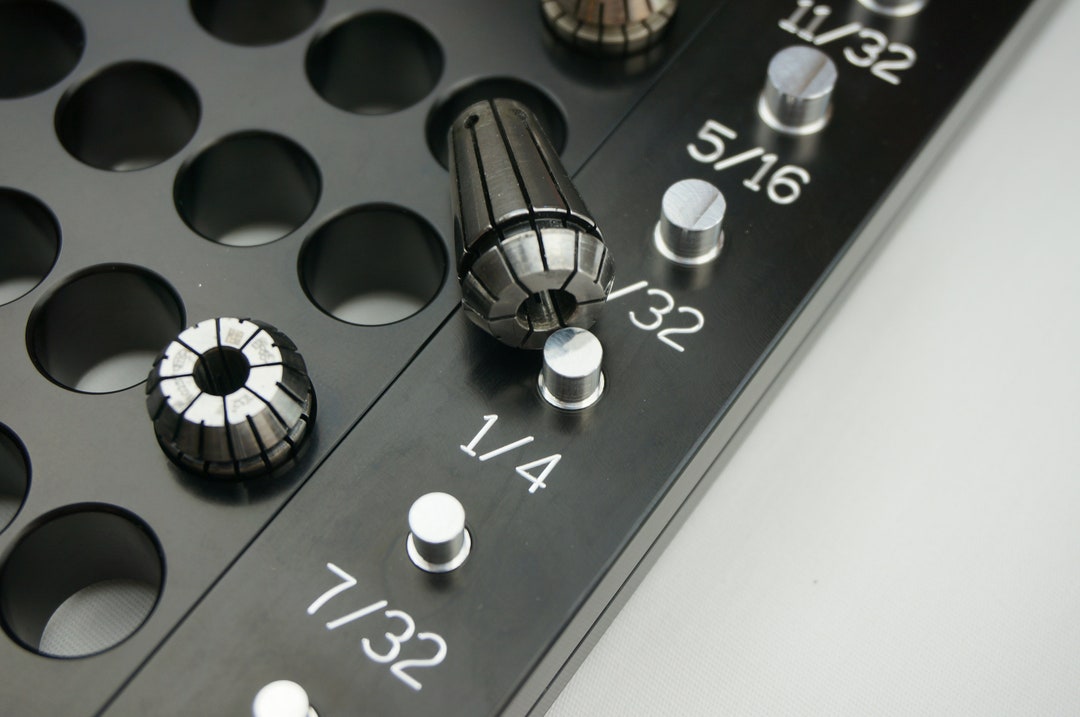 ER16 VI10UP Collet Rack With Sizing Post - Etsy