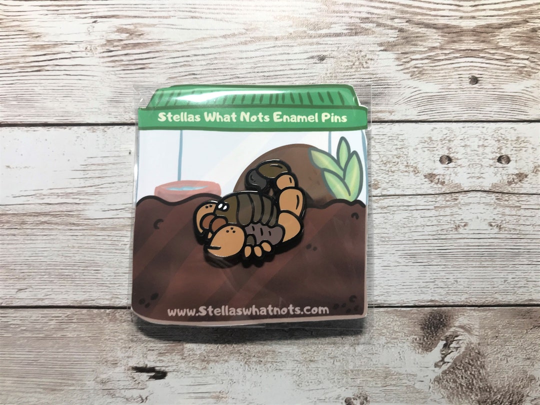 Scorpion Enamel Pin Two Variants desert and Forest Scorpion - Etsy UK