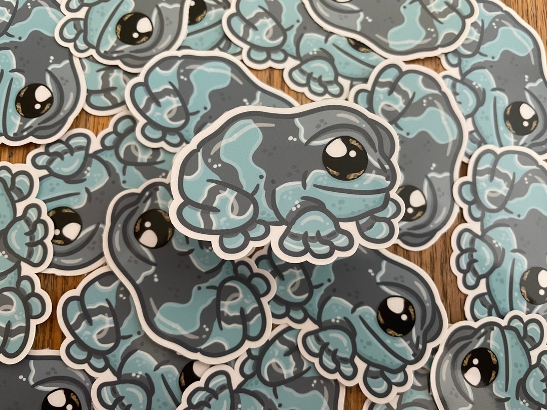 Amazon Milk Frog Sticker - Amphibian Sticker - Laminated Sticker - Etsy