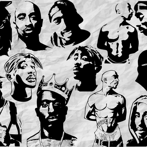 Tupac Svg - Etsy