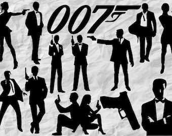 James Bond Print - Etsy