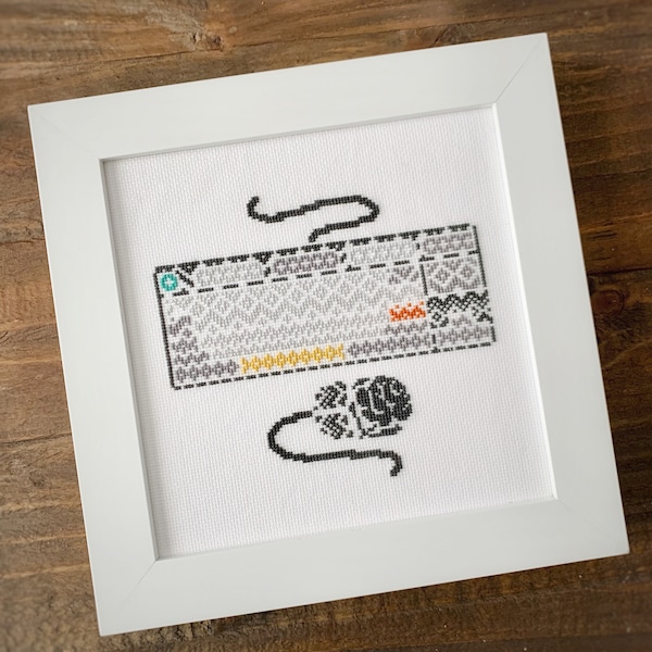 Retro Cross Stitch - Etsy