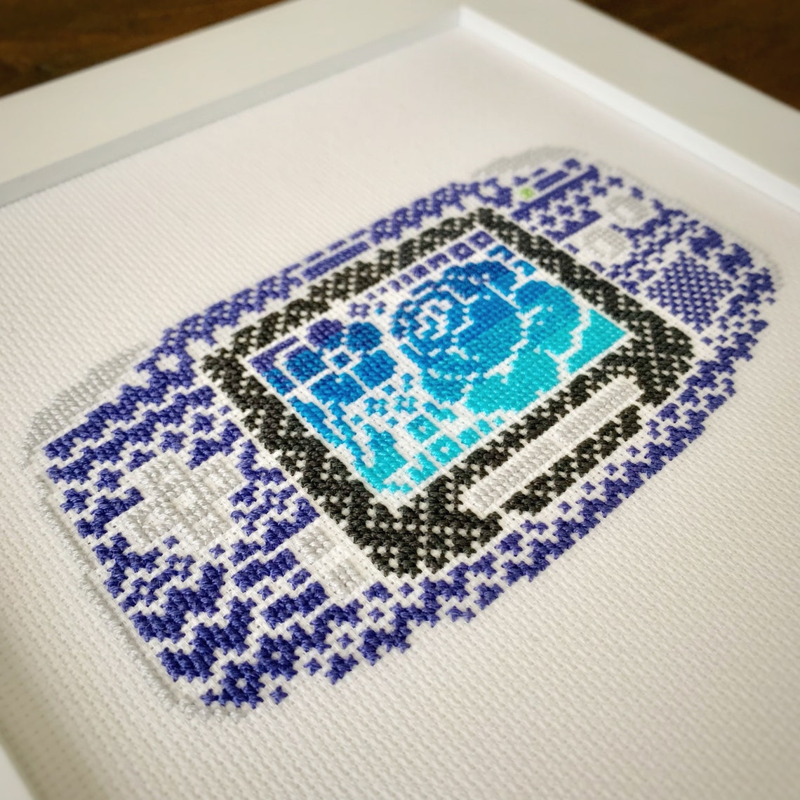 Retro Nordic Handheld Game Controller Device Cross Stitch Chart PDF ...