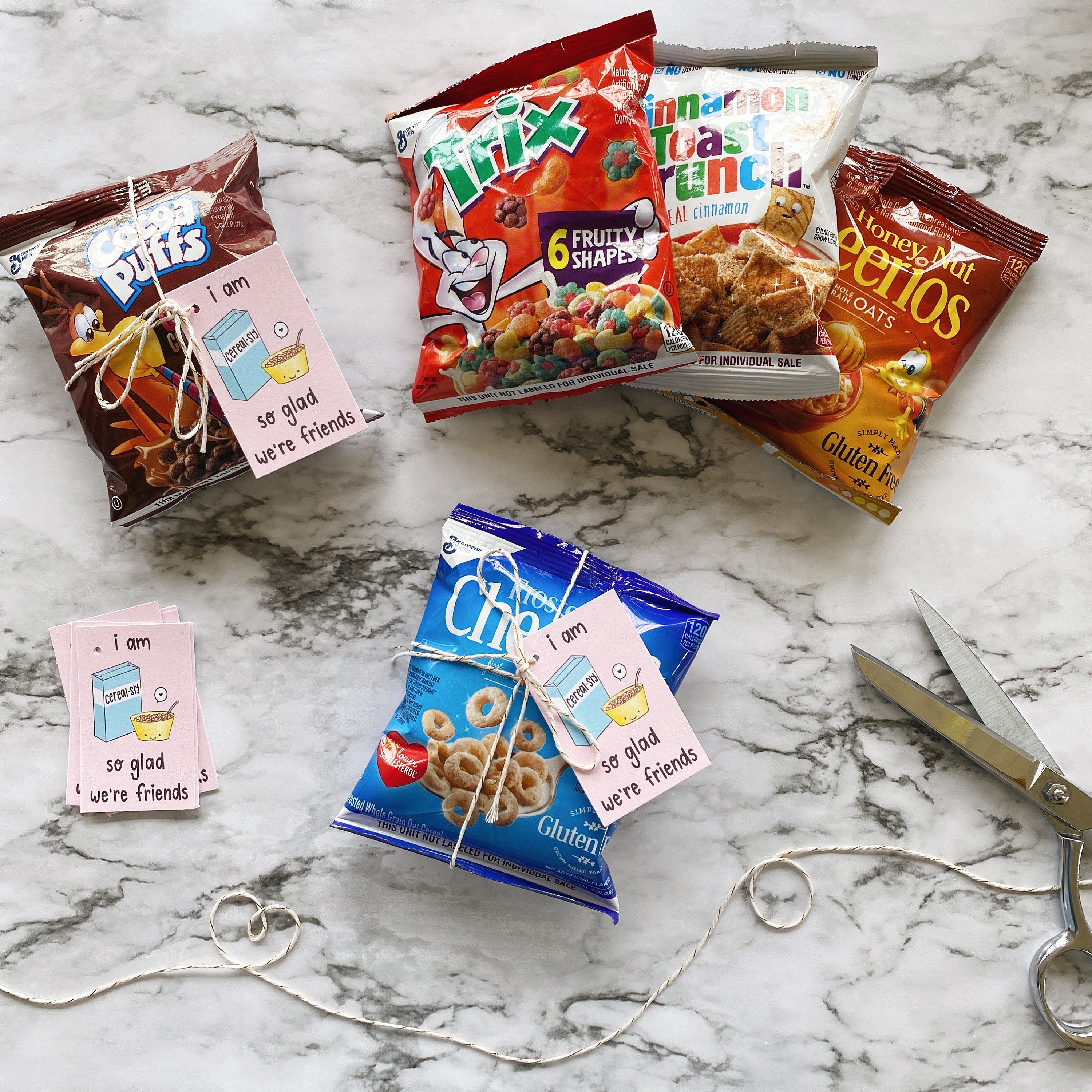 I Am Cereal-sly so Glad We're Friends Printable Instant - Etsy UK