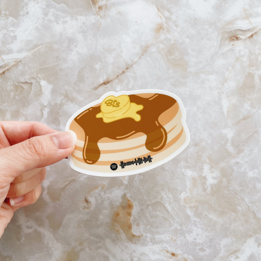 BTS Butter Pancake Spotify WEATHERPROOF Sticker for Laptop - Etsy