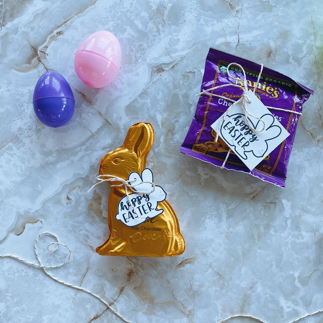Hoppy Easter Bunny Treat Printable Instant Download | Fun Holiday Treat ...