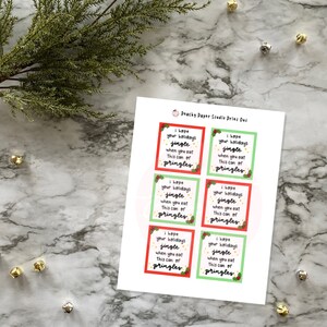 Hope Your Holidays Jingle With Pringles Printable Instant Download ...