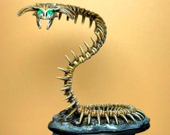 Bone Naga D&D Nolzur Miniature Painted - Etsy