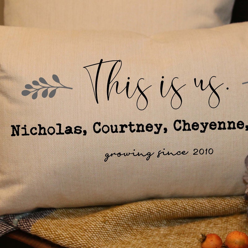 Script Pillows - Etsy