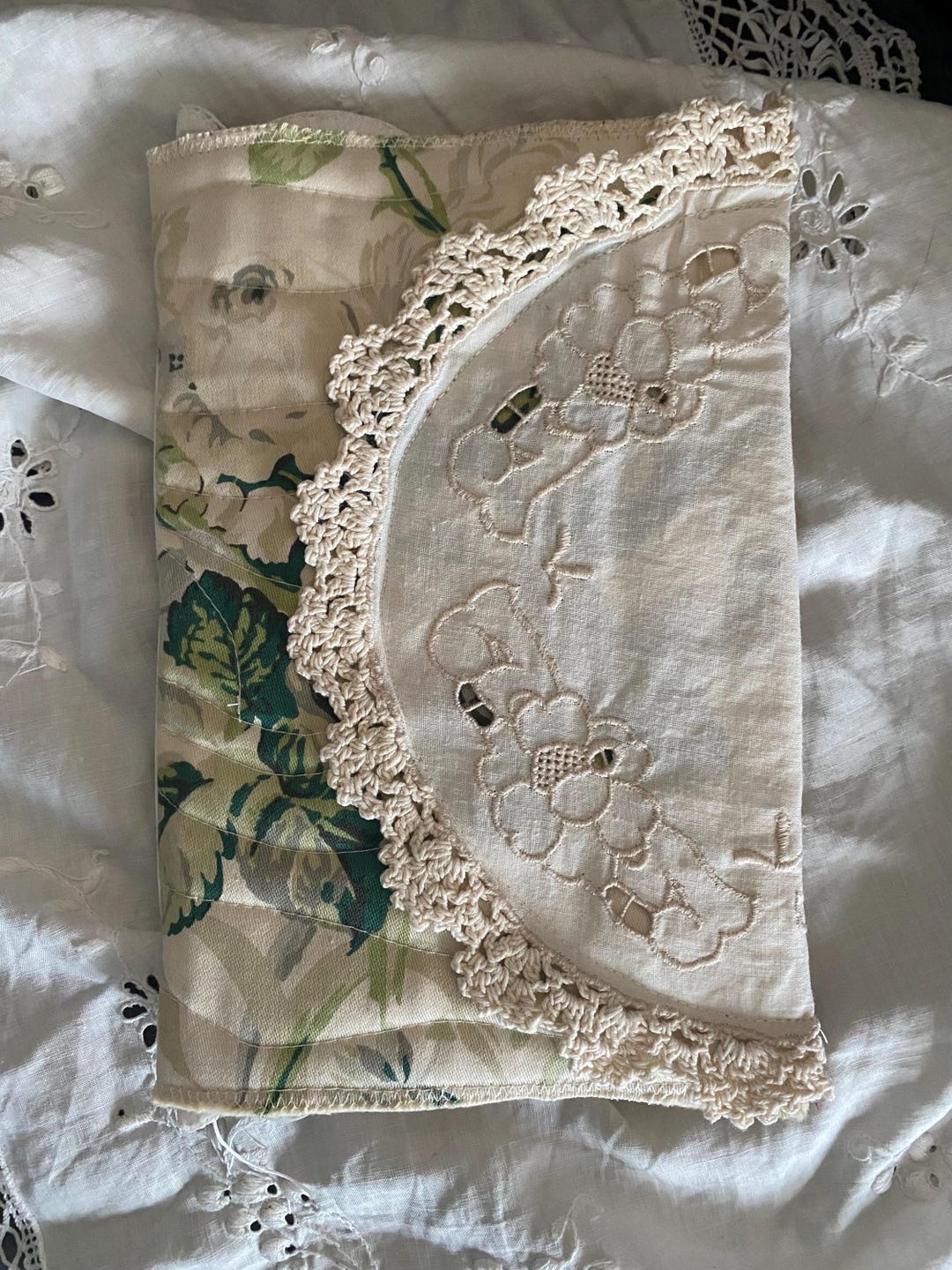 Quilted Cover Scrappy Journal/ Vintage Filled Journal/junk Journal - Etsy