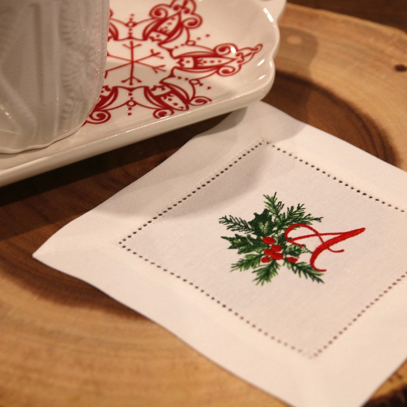 Southern Monogram Napkin - Etsy