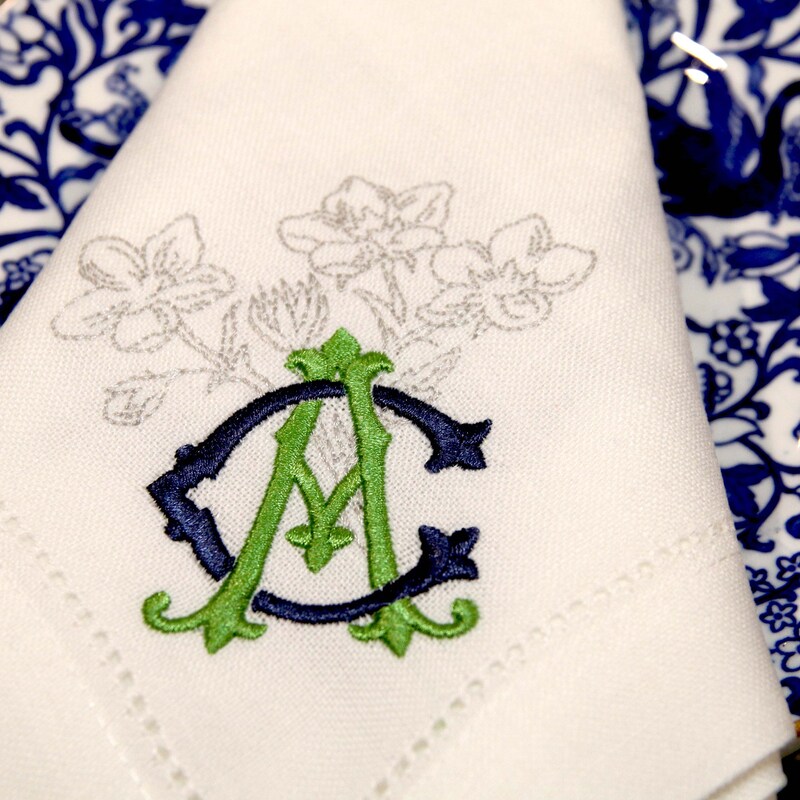 2 Letter Monogram - Etsy