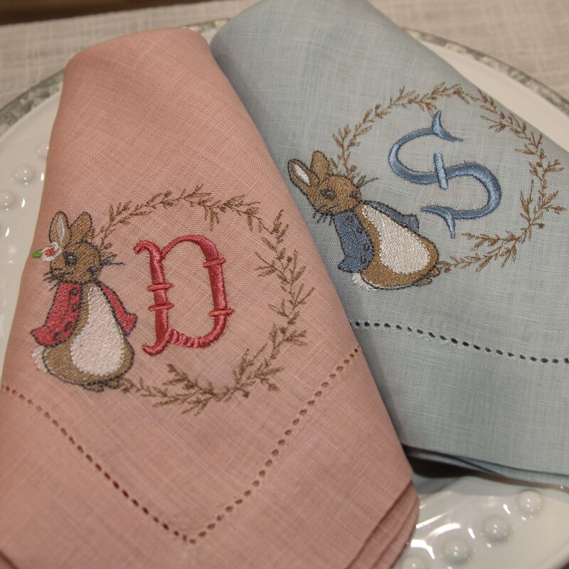 Rabbit Napkin - Etsy