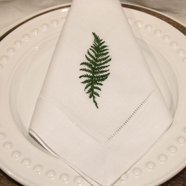 Fern Embroidery - Etsy