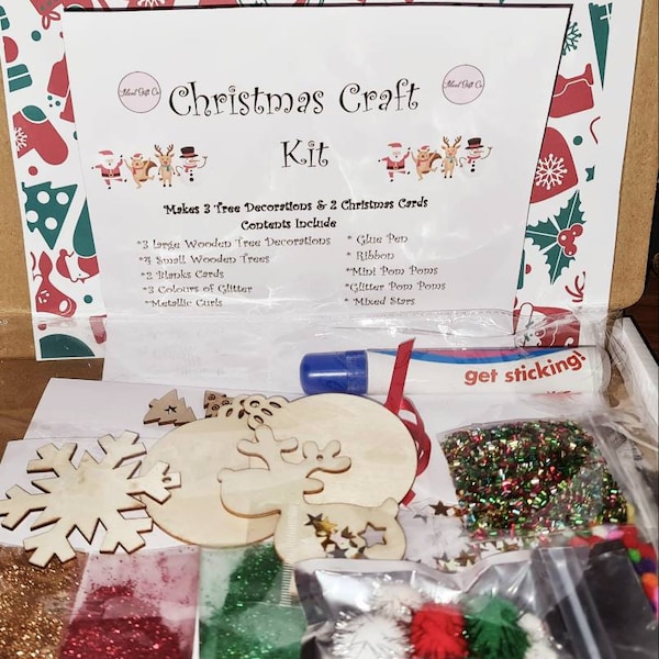 Christmas Craft Kit - Etsy