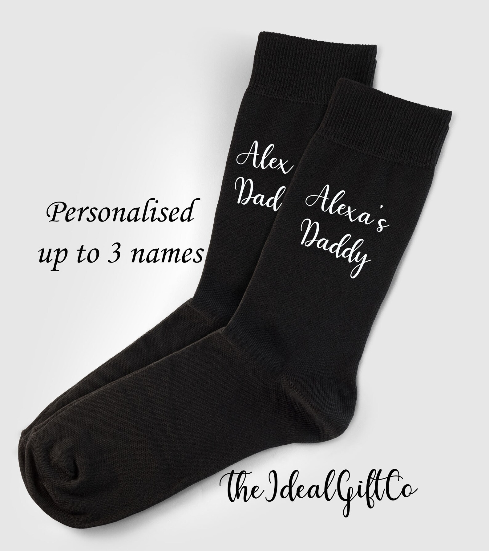 Personalised Fathers Day Socks Fathers Day Gift for Daddy - Etsy