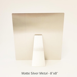 Give You Any Gift - Art Panels in Matte Silver Metal: Inspirational ...