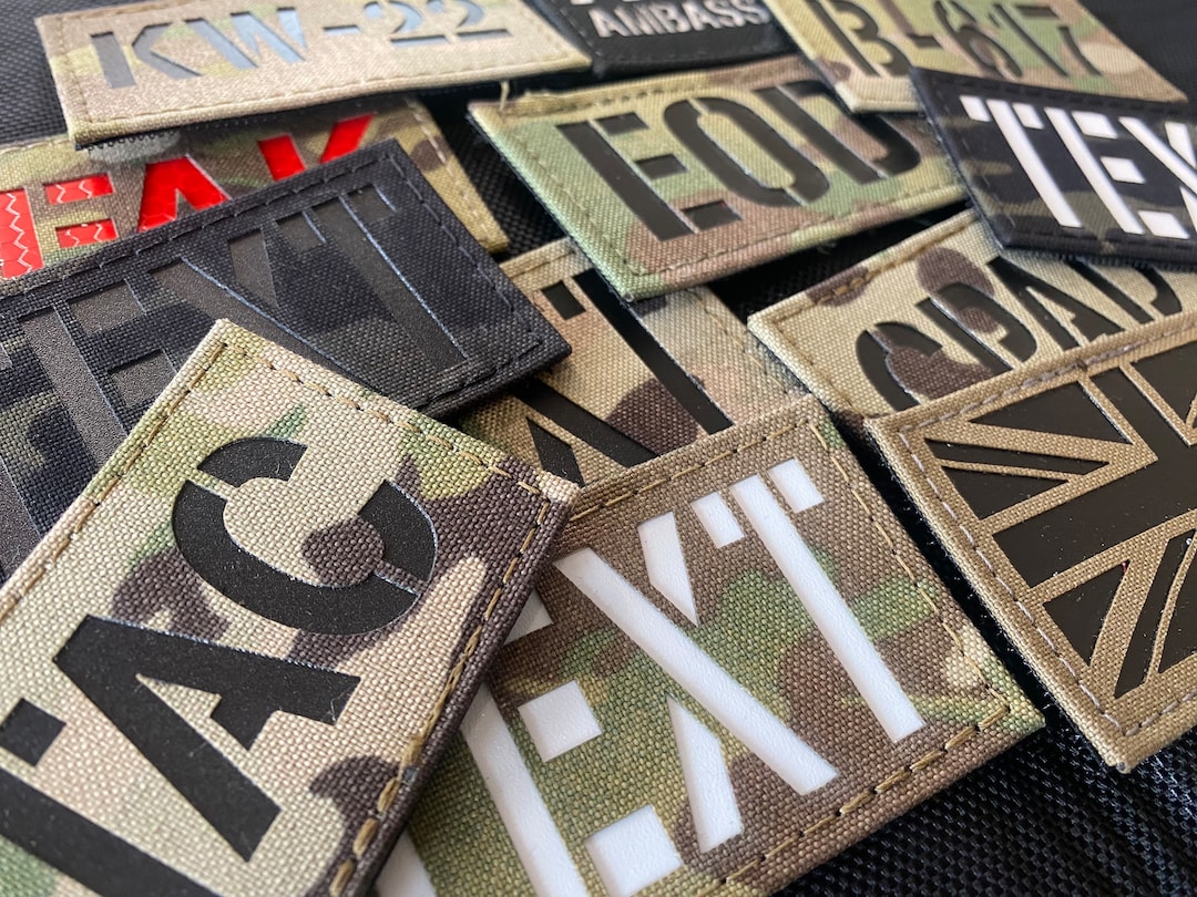 Custom Laser Cut Patch | Name Patches | Custom Callsign Patches | Morale Patches | Made in the ...