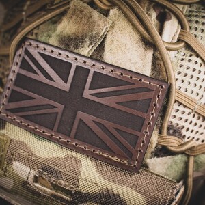 Leather Union Jack Flag Patch - Etsy